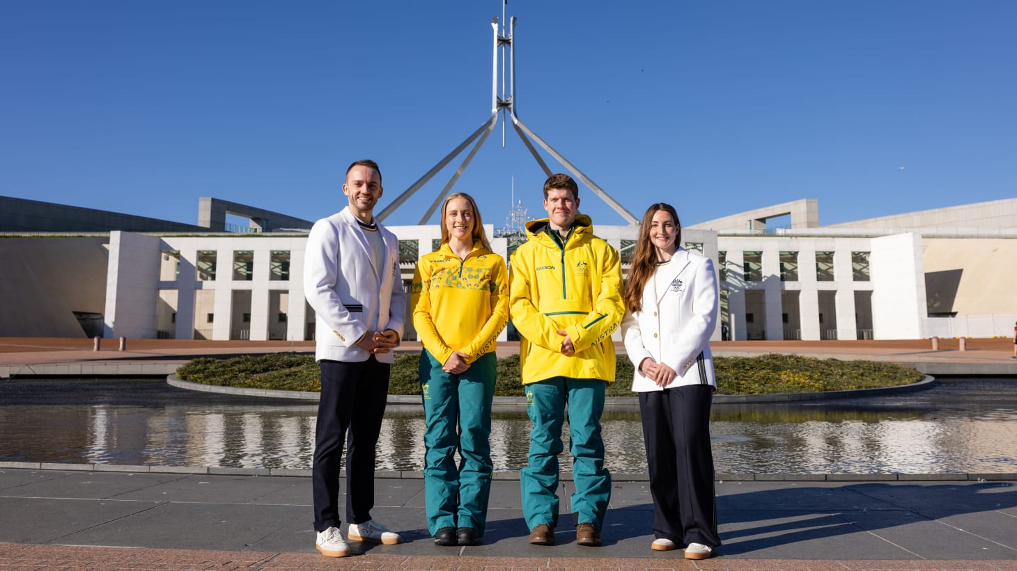 Team Australia unveil uniform for Milano Cortina 2026 with touching ...