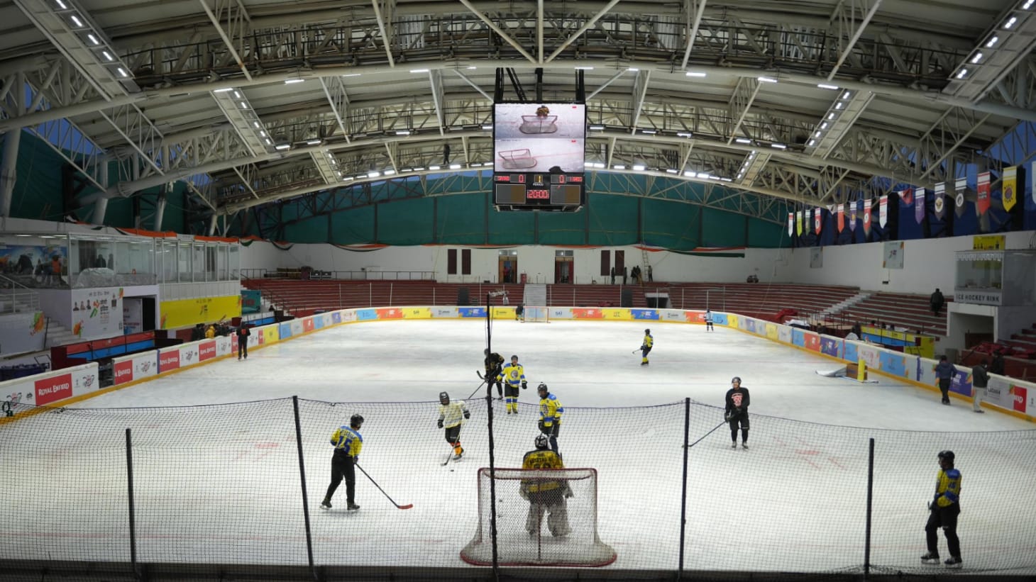 How Leh’s iconic NDS Stadium fostering Ladakh’s ice sports dreams
