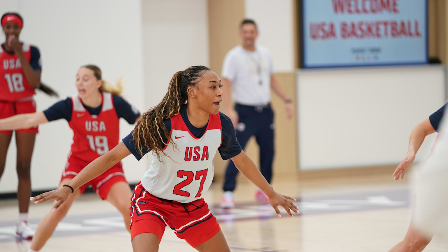 Exclusive - Mikayla Blakes on USA Basketball introduction: “I came in ...