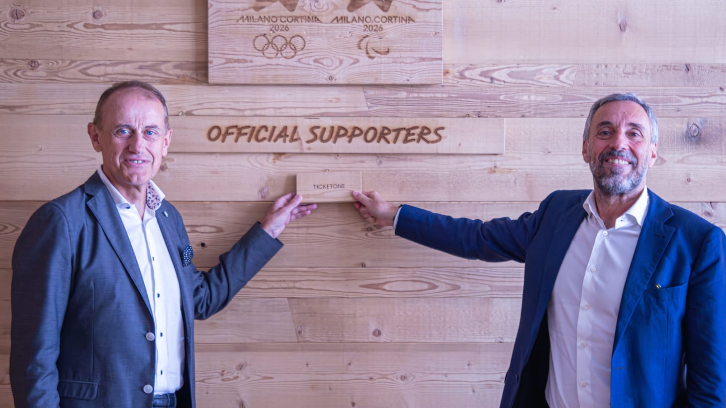 TicketOne Official Supporter of Milano Cortina 2026