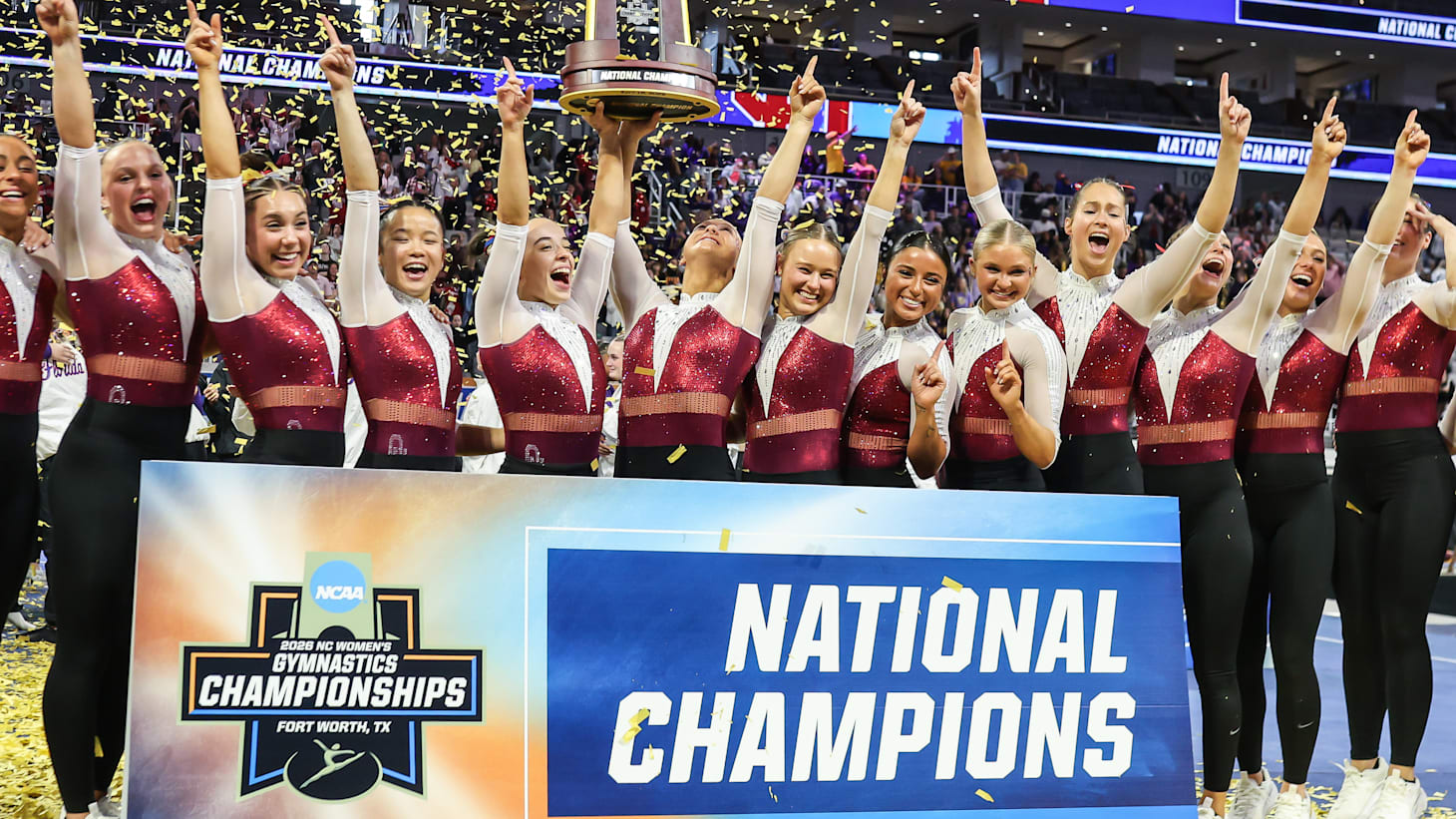 Oklahoma wins 2026 NCAA Women’s Gymnastics Championships title