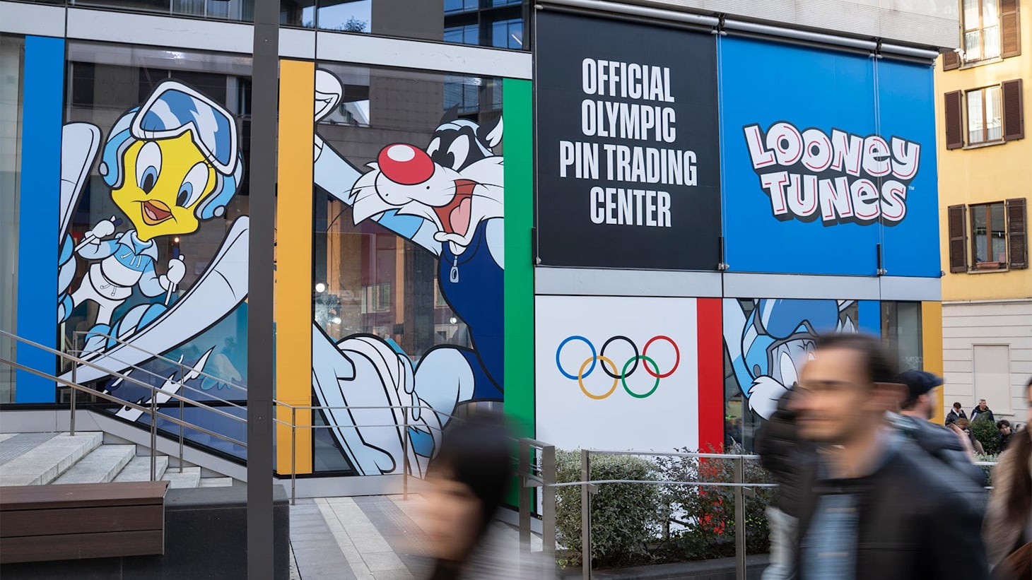 Iconic Looney Tunes characters bring cartoon magic to Milano Cortina 2026
