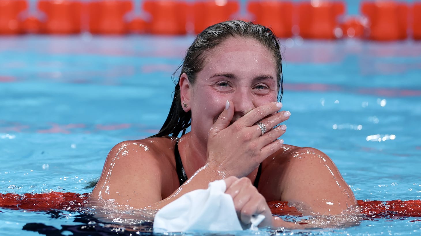 Championnats de France de natation 2025 avec Anastasiia Kirpichnikova ...