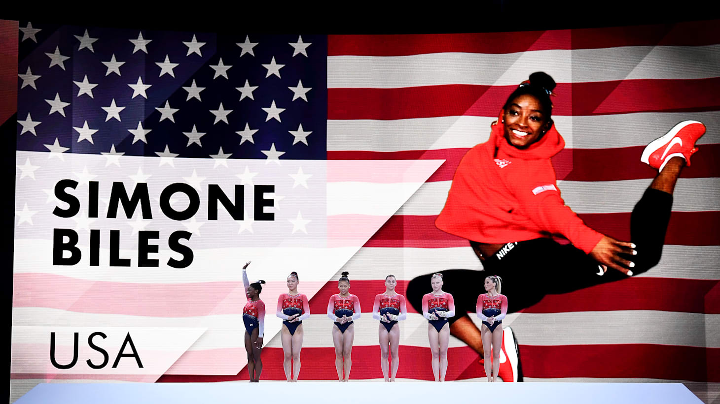 Inspired by Simone: U.S. gymnasts strive to catch greatest of all time