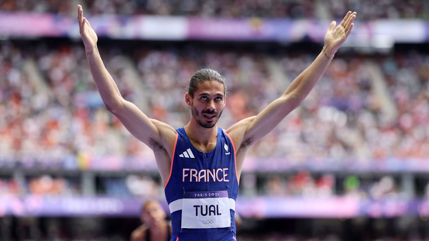 JO de Paris 2024 | Athlétisme : Gabriel Tual et l’Algérien Djamel ...