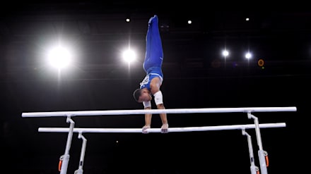 gymnastics horizontal bars