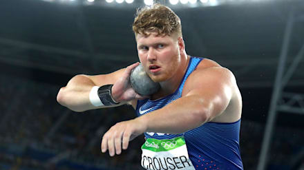 olympic shot put record