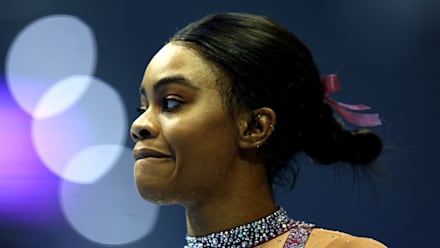 gabby douglas floor routine 2024