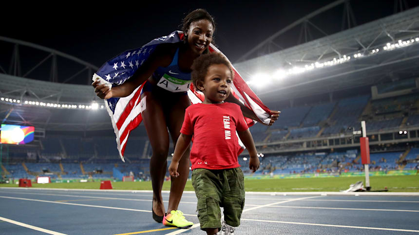 The supermoms of track and field: Shelly-Ann Fraser-Pryce, Shaune ...