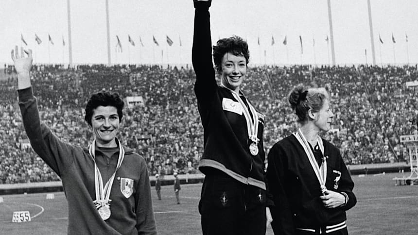 Ann Packer stuns the world with her 800m triumph