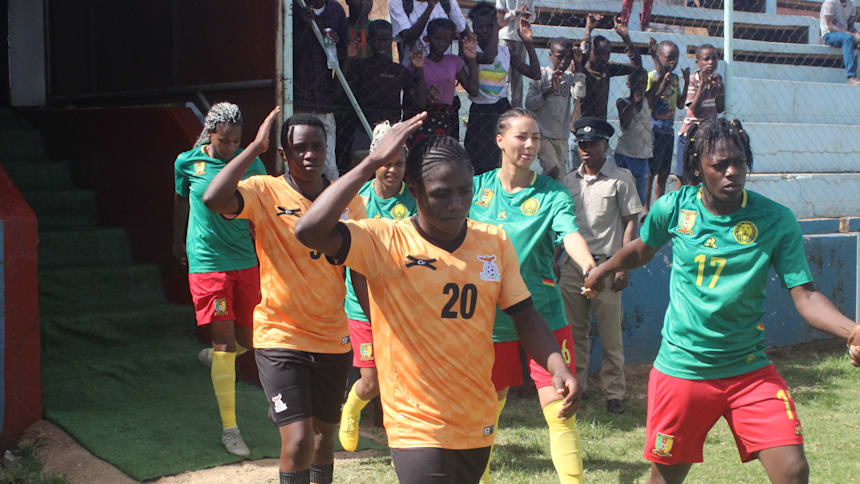 Zambia's Racheal Nachula shares how she switched from track to football.