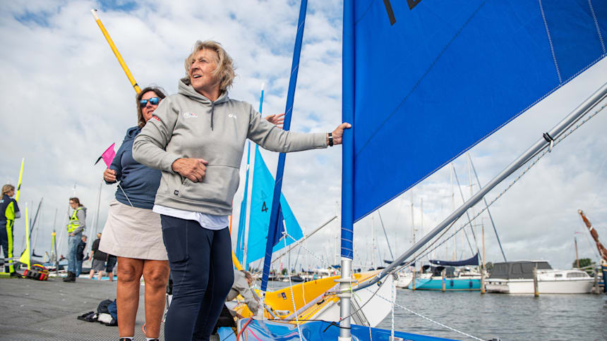 Betsy Alison: The Hall of Fame sailor who won World Championships gold ...