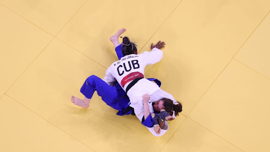 Refugee judoka Muna Dahouk makes Olympic debut at Tokyo 2020