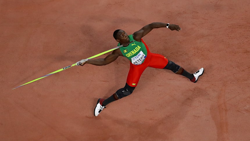 Anderson Peters, the world champion who sees every possibility