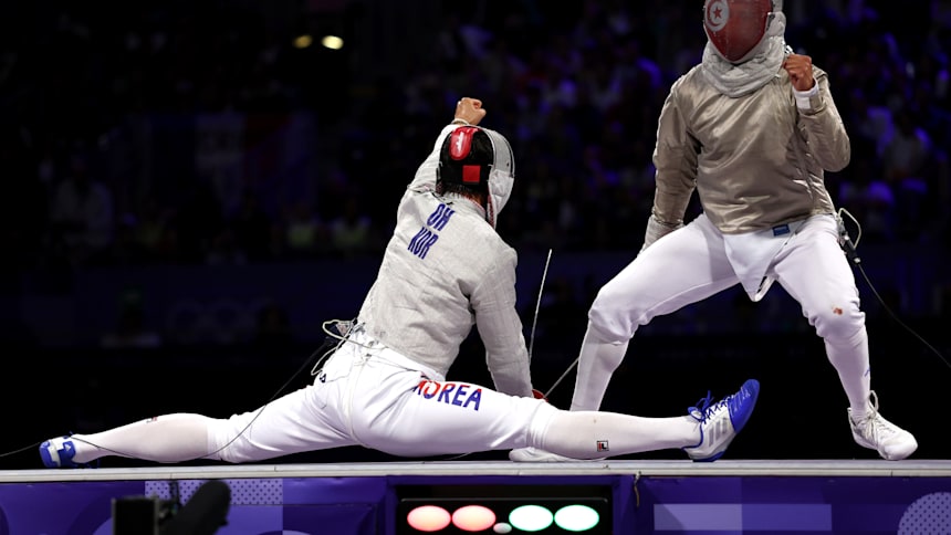Fencing: Republic of Korea's Olympic champion Oh Sanguk wins his first ...