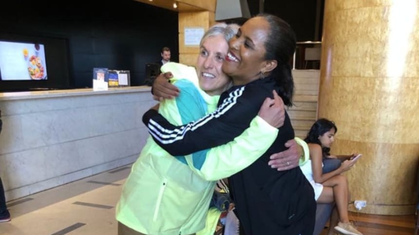 Derartu Tulu and Elana Meyer reunite 30 years after iconic Barcelona ...