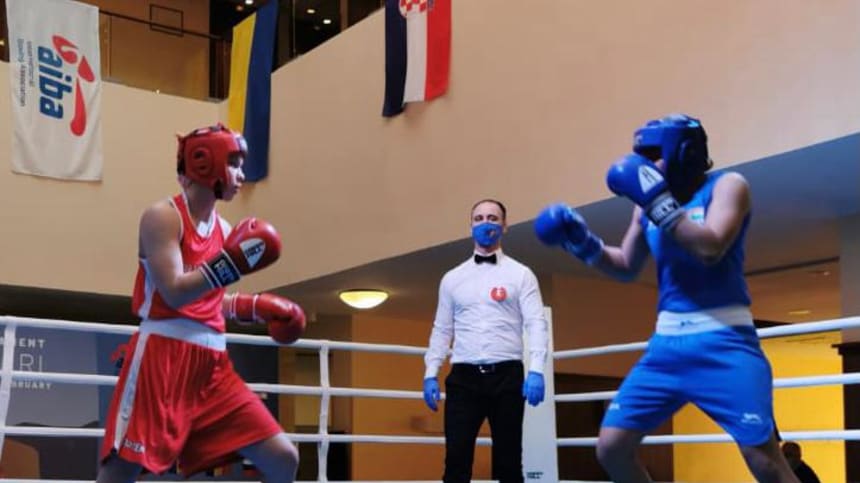 Alfiya Pathan wins gold at Adriatic Pearl youth boxing tournament ...