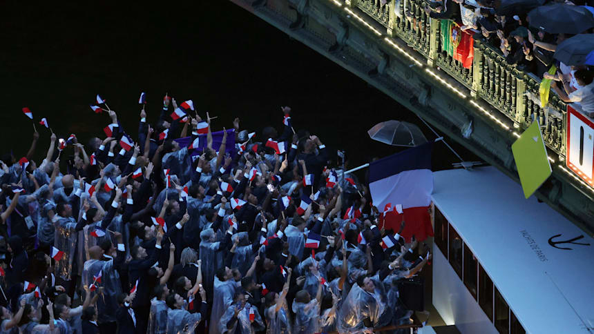 Paris 2024 welcomes the world in ground-breaking Opening Ceremony on ...