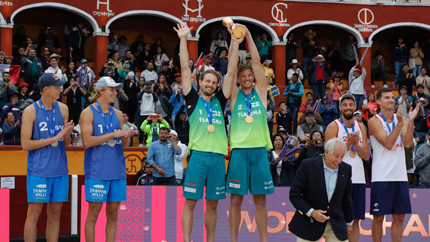 2023 FIVB Beach Volleyball World Championships: Czechia claim historic men’s title as USA win ...