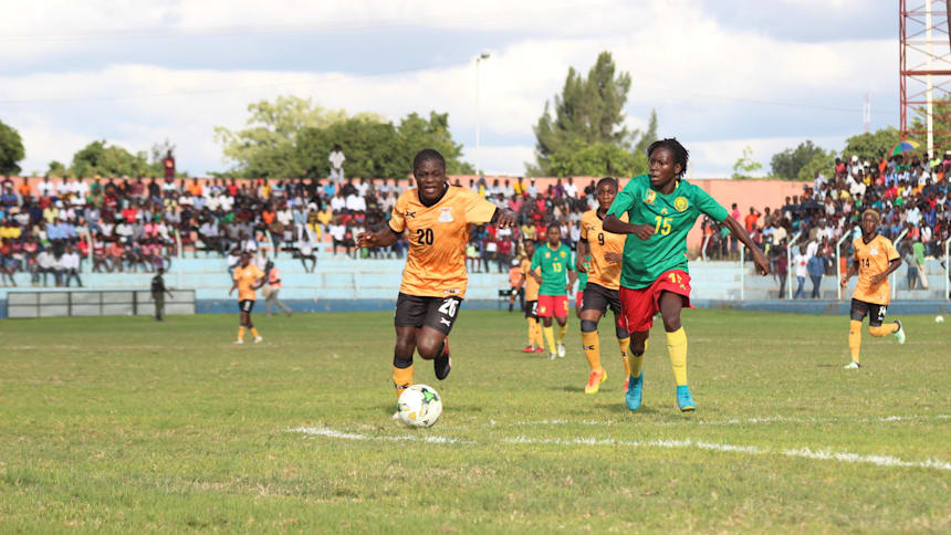 Zambia's Racheal Nachula shares how she switched from track to football.