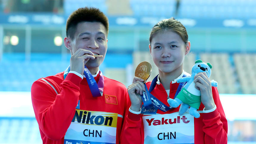 Lin Shan leads China's new diving generation