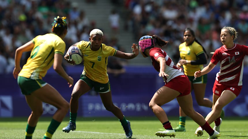 Brazil's Yasmim Soares: From traffic warden to Olympic rugby star