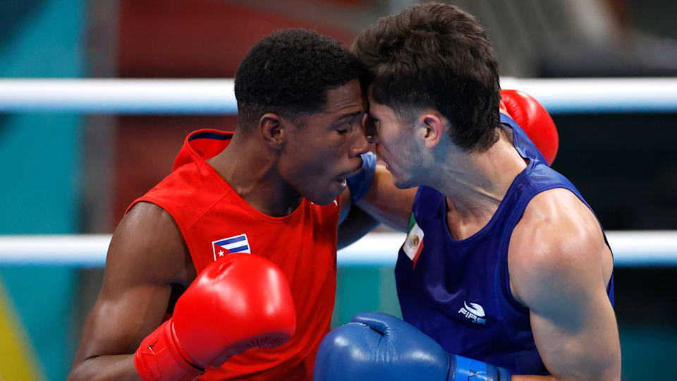 Boxeo cubano masculino en el Clasificatorio Mundial a París 2024 en ...