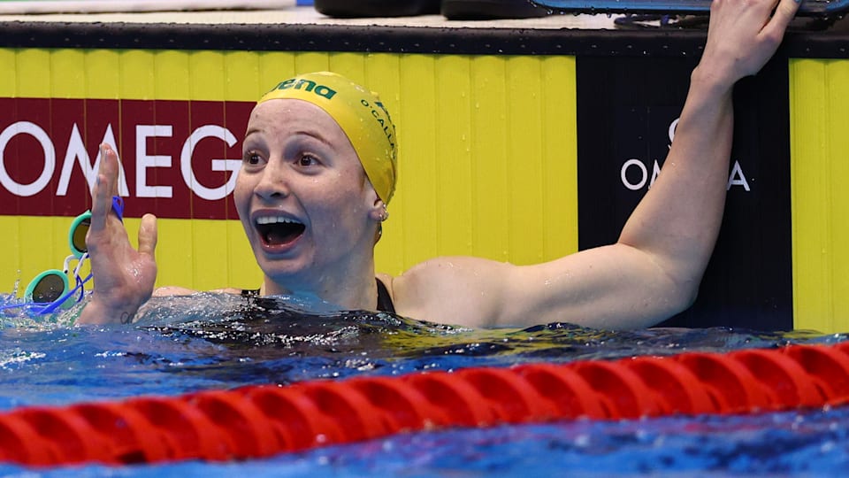 World Aquatics Championships 2023 Mollie Ocallaghan Throws Down World