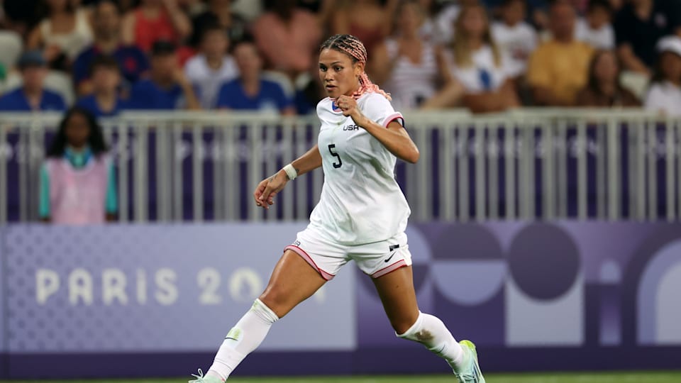 Paris 2024 Olympics: Trinity Rodman’s signature move shows exactly what ...