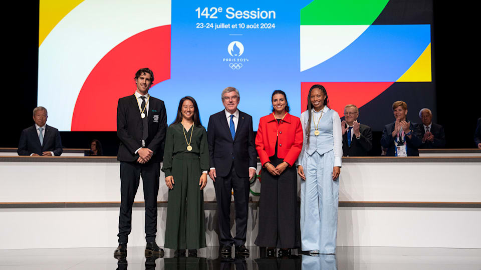 142nd IOC Session elects four athletes as new IOC Members
