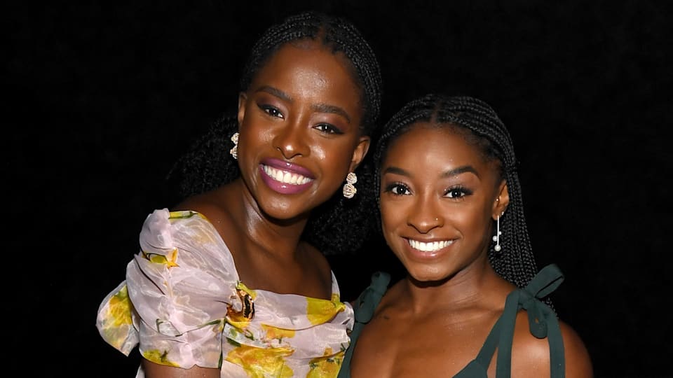 Simone Biles 'floored' by Amanda Gorman's original poem about the gymnast