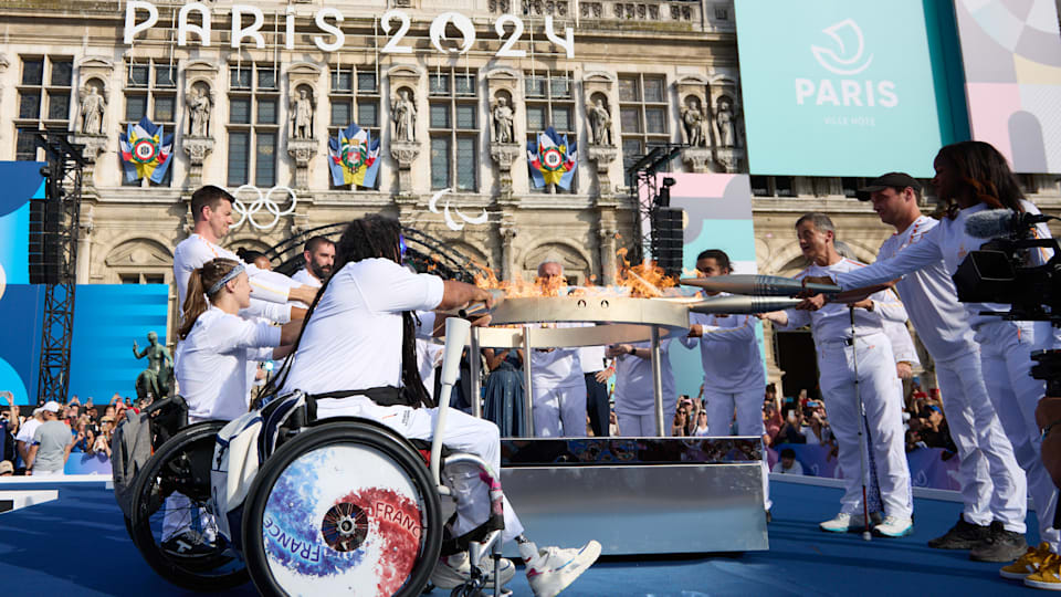 Paralympic Torch Relay - Day 4: Paralympic torch brings magic to Paris ...