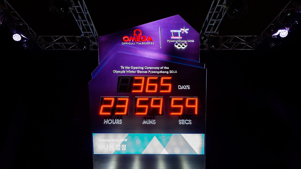 Official Olympic Timekeeper Omega starts counting down to PyeongChang ...