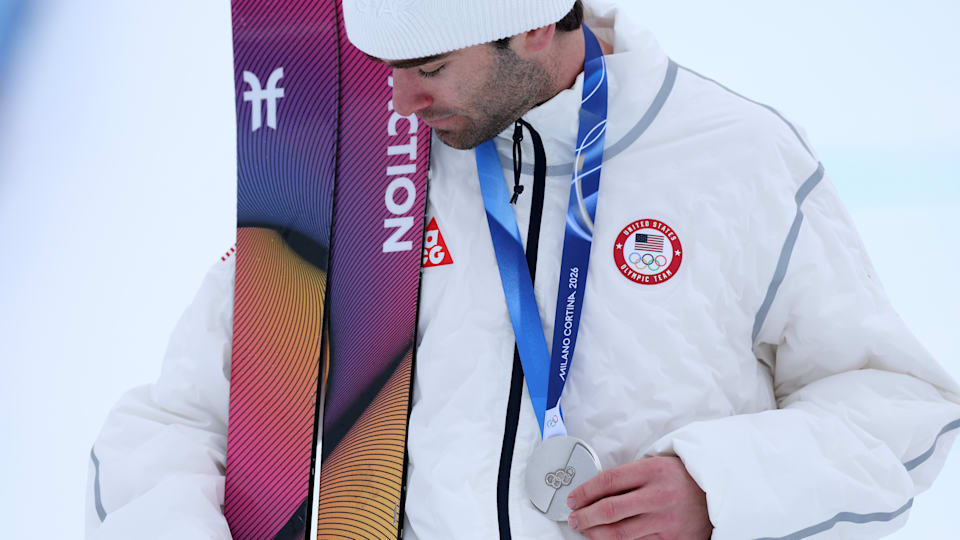 Alex Hall wins slopestyle silver for Team USA at Winter Olympics 2026