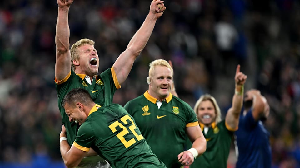 World Rugby: Men's world ranking - South Africa back on top