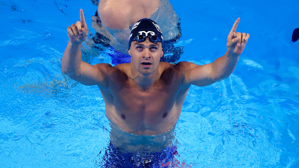 Michael Andrew secures butterfly win over Caeleb Dressel at Pro Swim Series