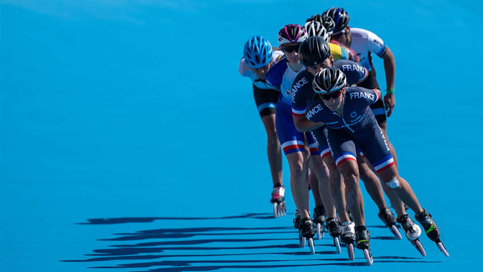 Colombians skate for golden double in roller sport Games debut ...