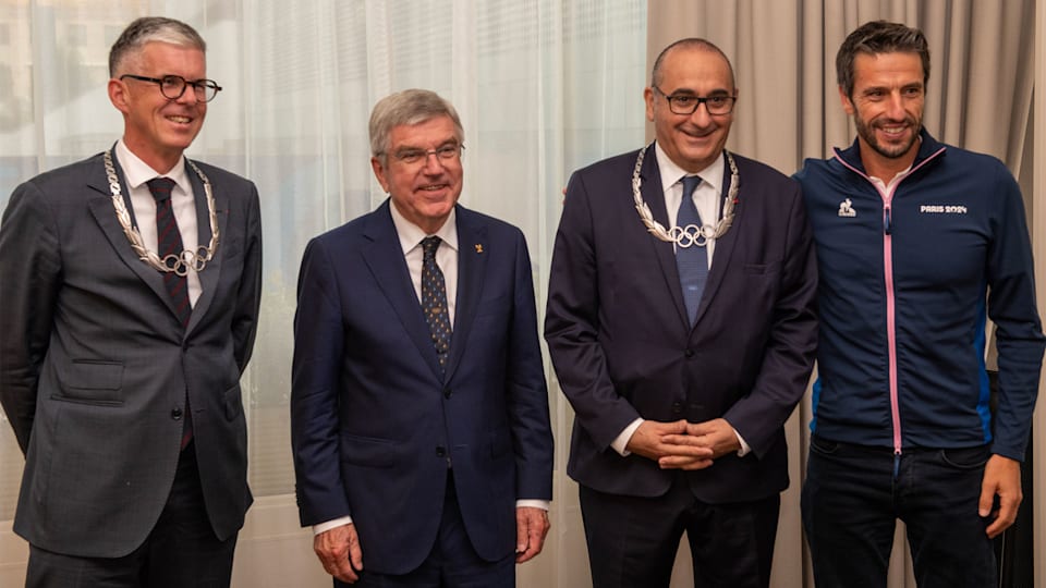 IOC honours Laurent Nuñez and Nicolas Ferrand with the Olympic Order ...