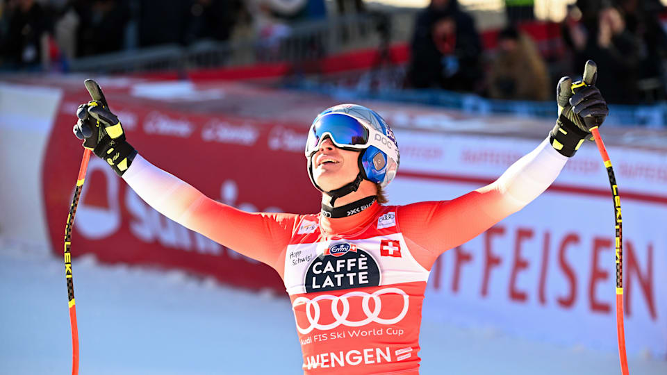 Swiss delight as Marco Odermatt reigns supreme in Wengen World Cup downhill