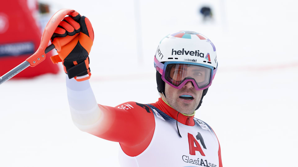 Alpine skiing: Daniel Yule denies Dave Ryding back-to-back Kitzbühel ...
