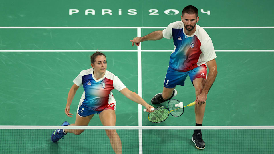 Jeux Paralympiques de Paris 2024 | Para badminton - Lucas Mazur et ... Jeux Paralympiques de Paris 2024 | Para badminton - Lucas Mazur et ...