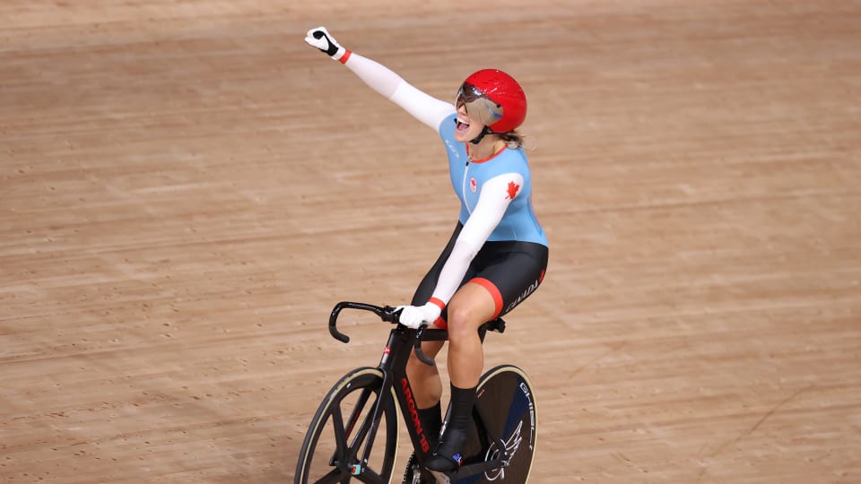 Olympic cycling champion Kelsey Mitchell swaps pedals for bobsleigh ...