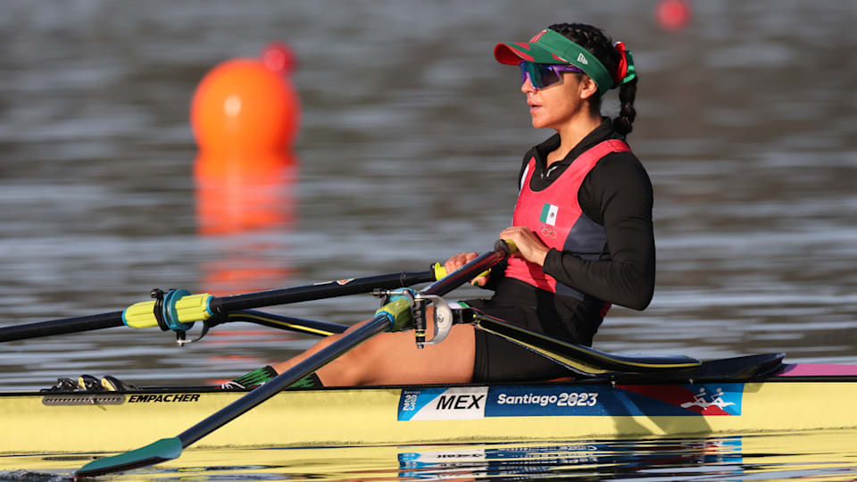 Olimpiadas De Remo C 1728 Selo Jogos Panamericanos Havana Cuba