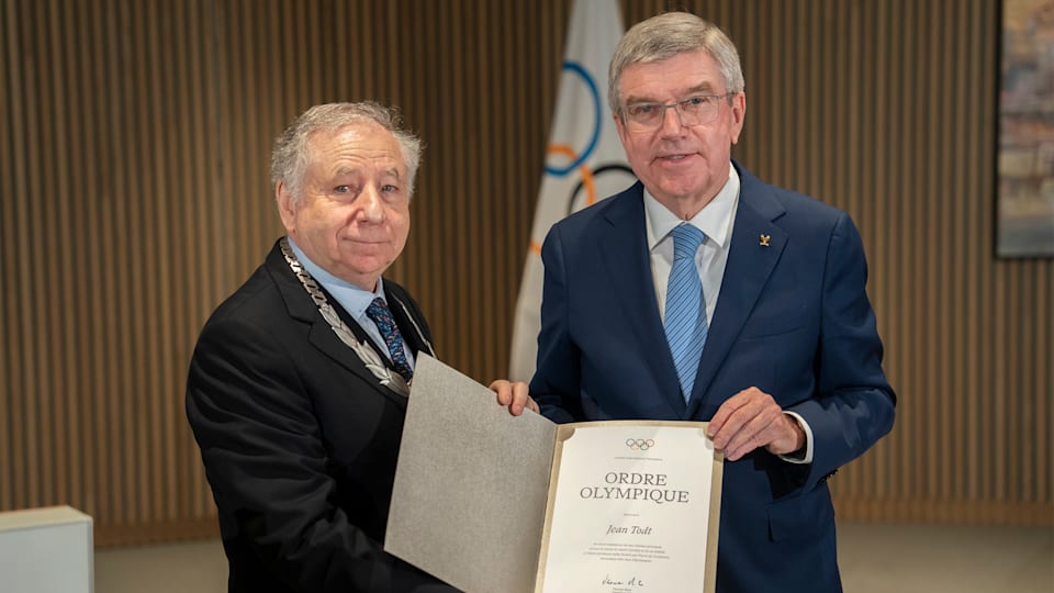 Olympic Order awarded to Jean Todt