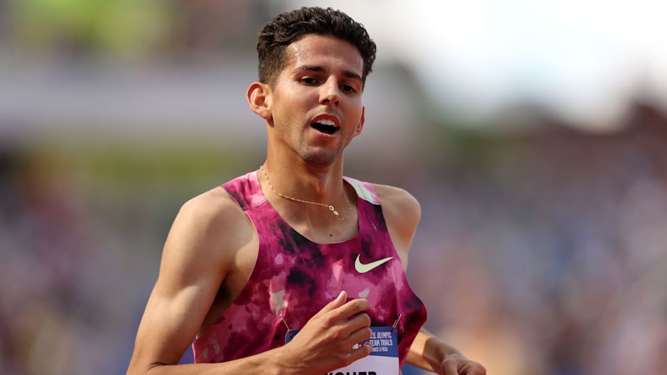 Grant Fisher breaks 5,000m world record to set second global mark in a week