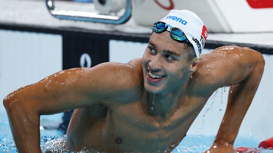JO de Paris 2024 - Natation : Le Tunisien Ahmed Jaouadi qualifié pour la finale du 1500 m nage ...