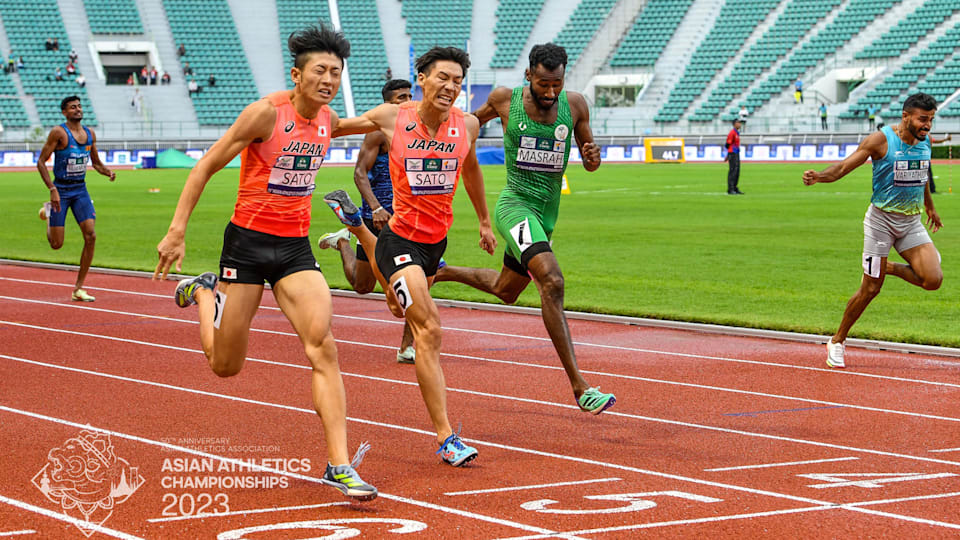 佐藤拳太郎が男子400m、小海遥が女子10000m制覇...日本勢は連日のメダルラッシュ｜アジア陸上競技選手権大会2023第2日