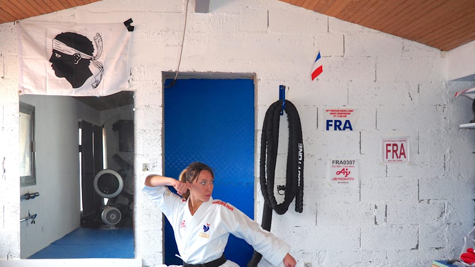 Alexandra Feracci : un grenier en Corse pour préparer Tokyo 2020