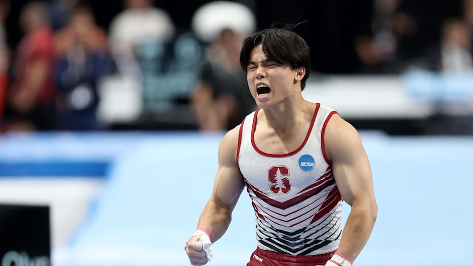Artistic Gymnastics: Asher Hong leads after day one of U.S. Gymnastics ...