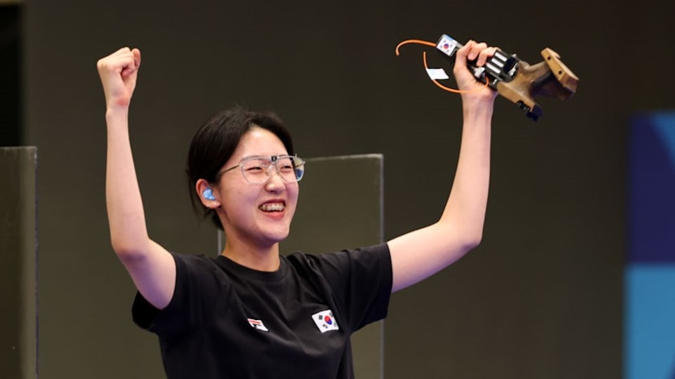 파리 2024 올림픽 사격: 양지인, 여자 25m 공기권총에서 금메달 획득